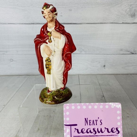 Atlantic Mold | Holiday | Vintage 7s Atlantic Mold Wise Man Gift Red 75 ...